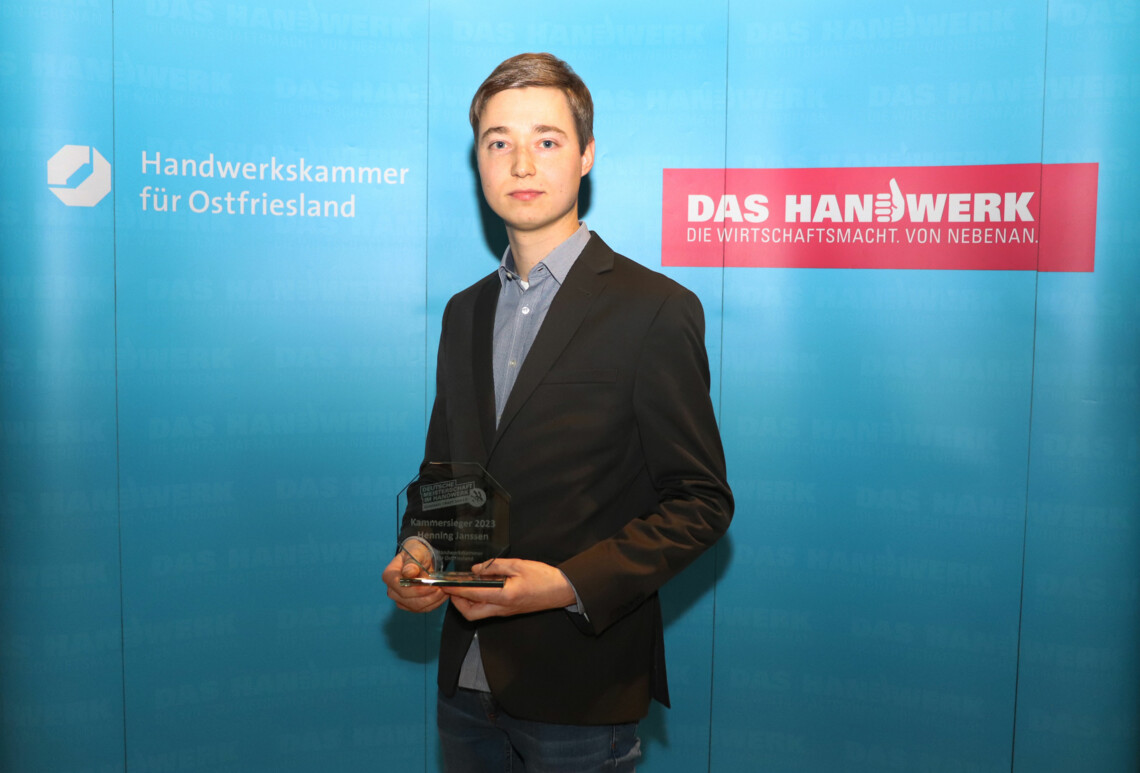 Handwerk ehrt Nachwuchskräfte - 2023 - Pressemitteilungen - Presse & Medien - Handwerkskammer Aurich